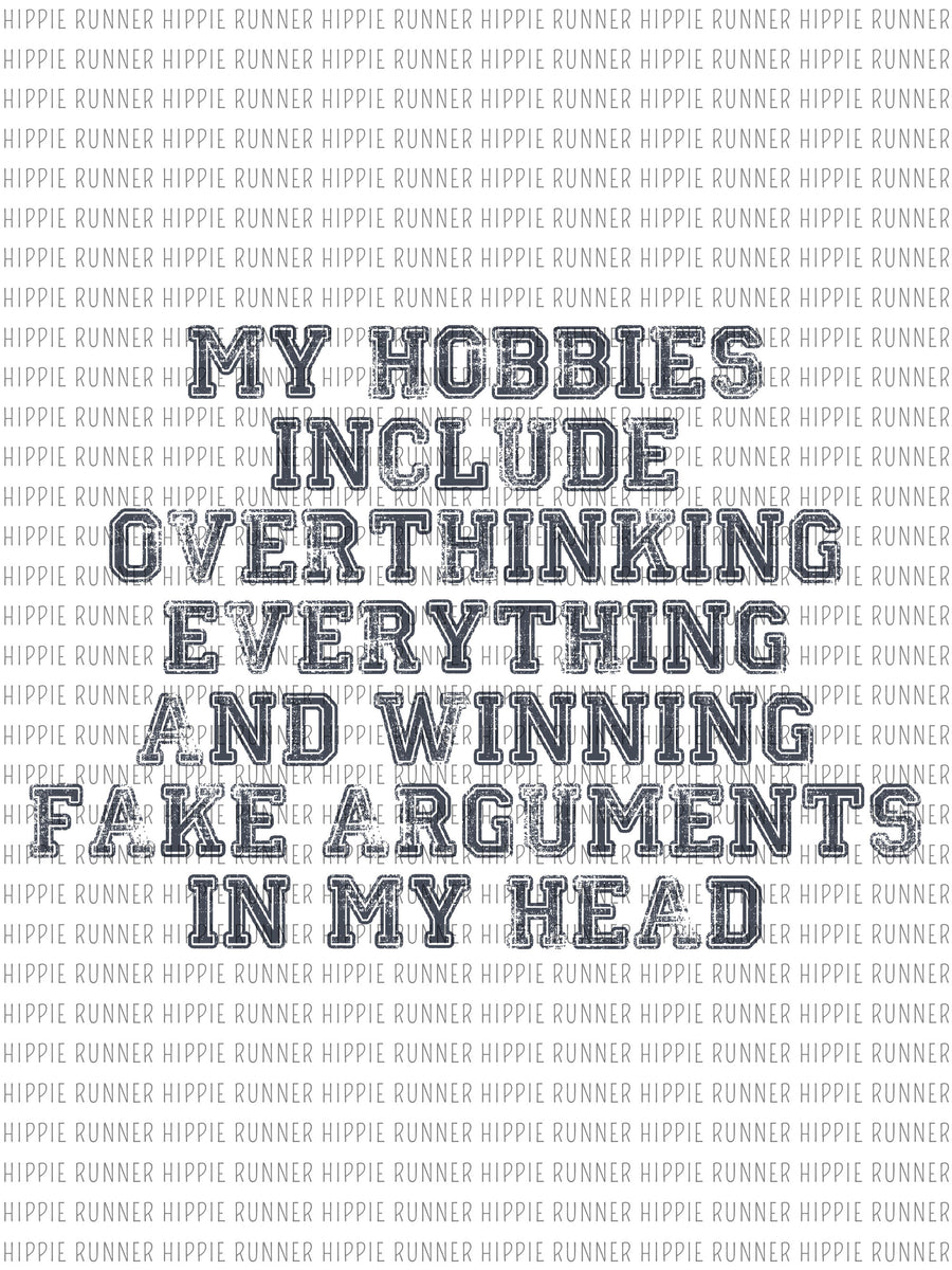 My Hobbies Include - PNG Digital Download – Hippie Runner