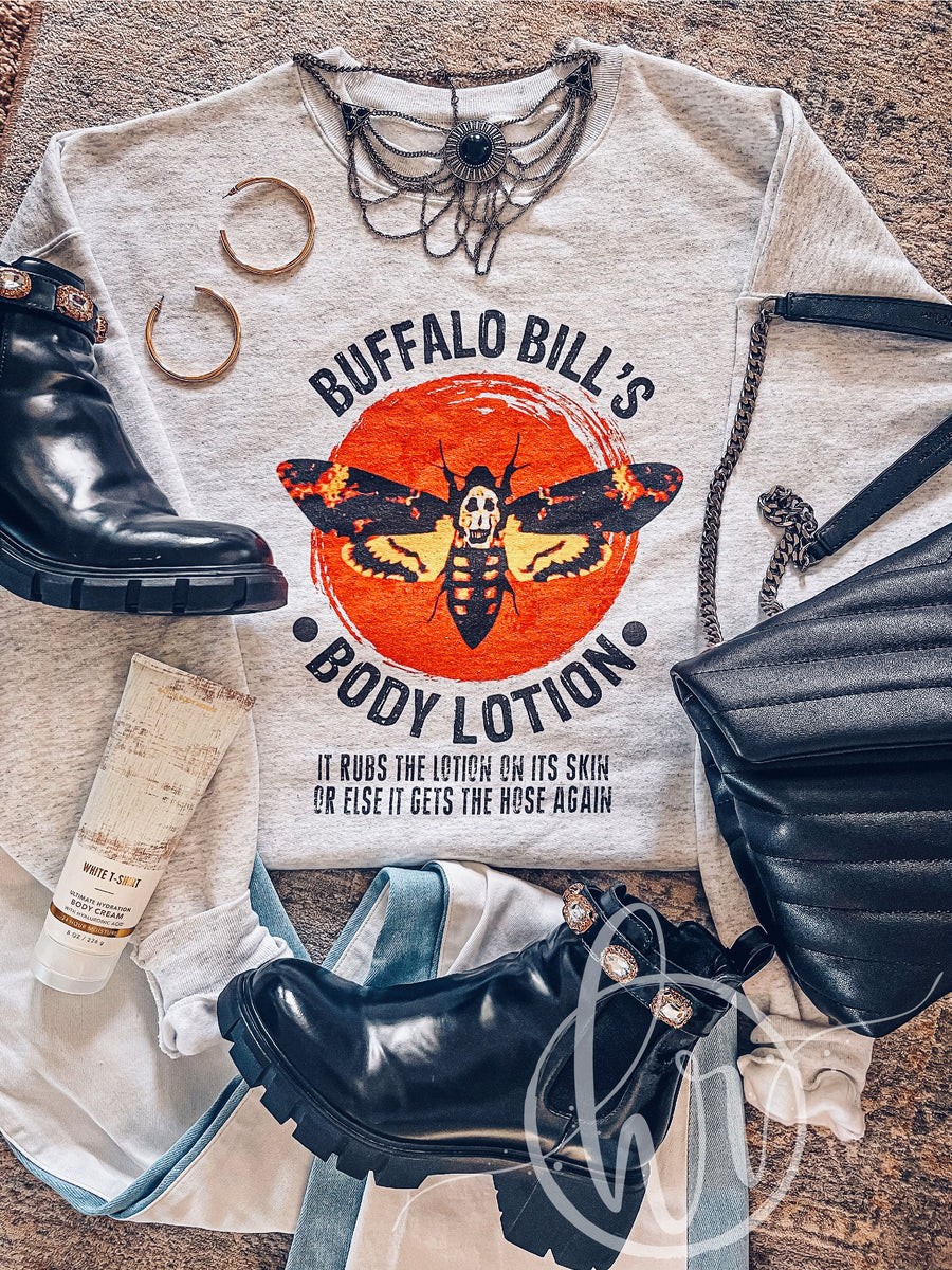 Buffalo Bill's Body Lotion It Rubs The Lotion On It's Skin Or Else It ...