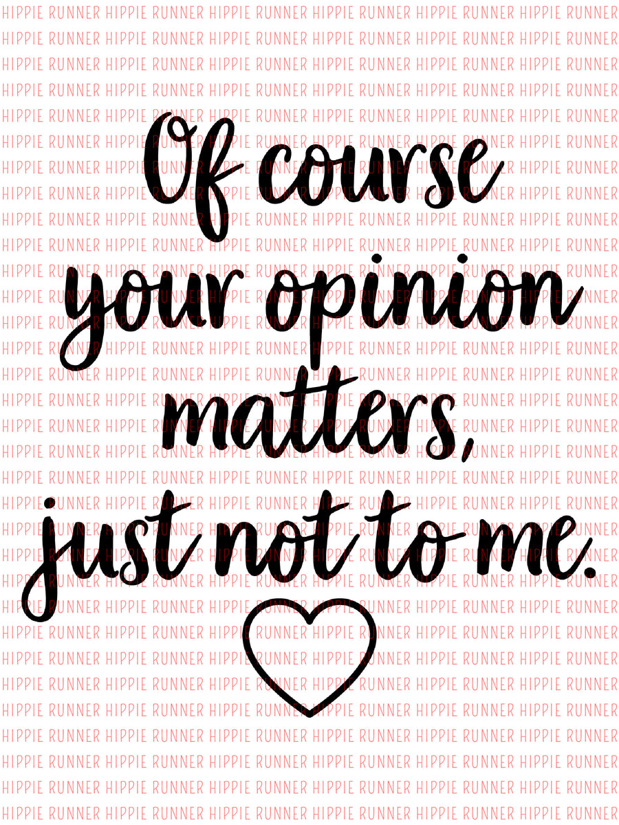 Of Course - PNG Digital Download – Hippie Runner